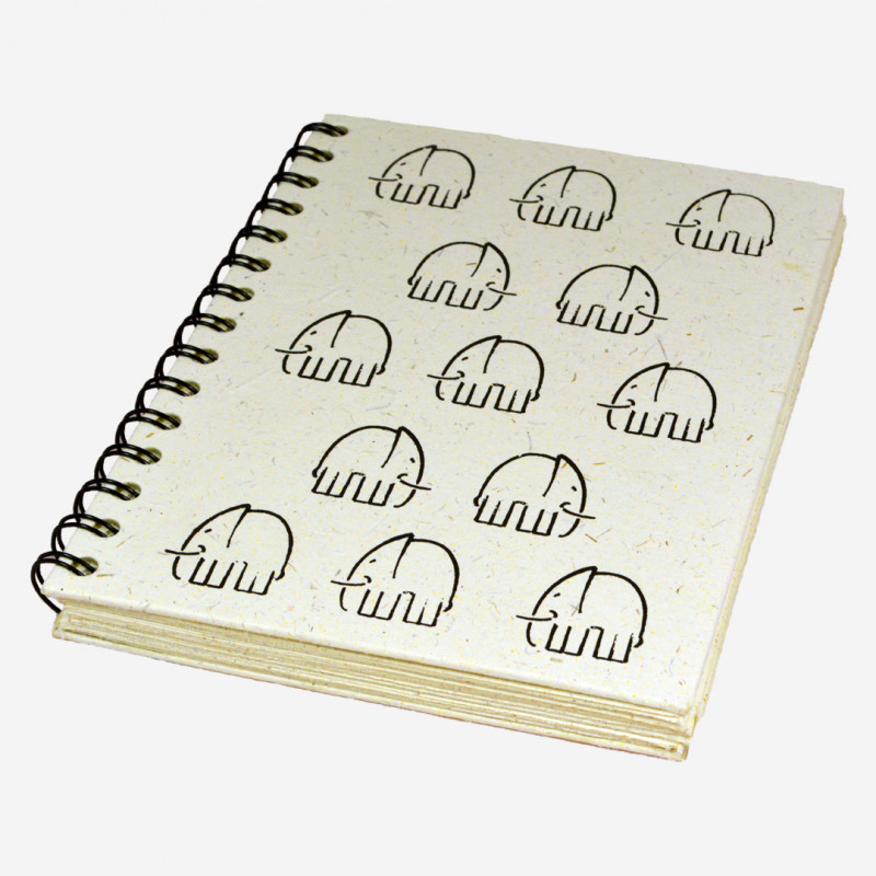 elephant notes Notizbuch mit Elefanten